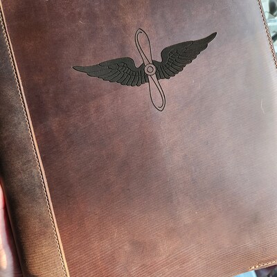 Pilots Log Laser Engraved Personalized, Diary, Notebook, Personalized ...