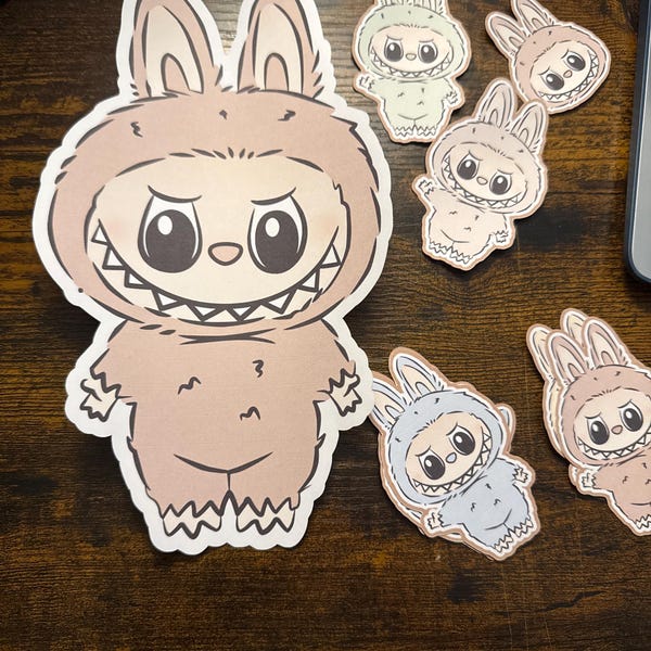 Pack of 81 Labubu PNG, Labubu Bundle Png, Labubu SVG, Labubu Sticker ...