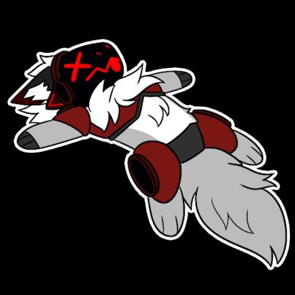 Digital Protogen Furry Emote/sticker Bases (pack 1) - Etsy