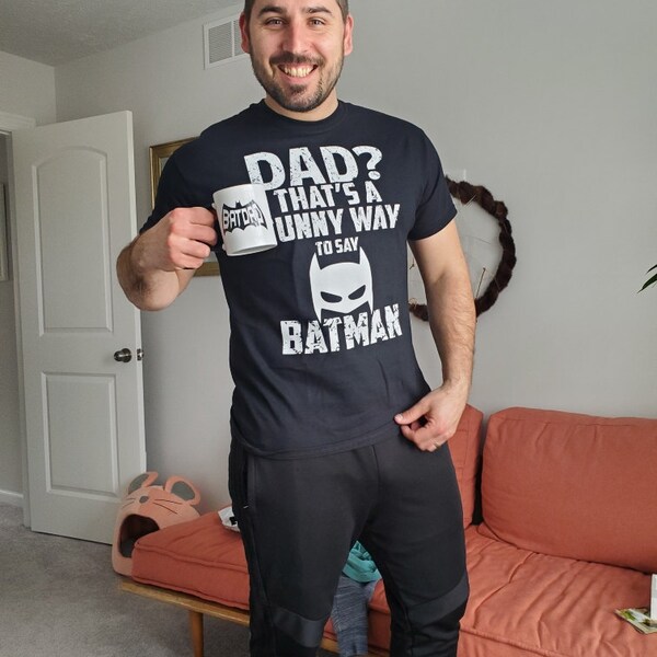 Batdad, Batdad Mug, Batdad Coffee Mug, Dad Coffee Mug, Mug for Dad ...