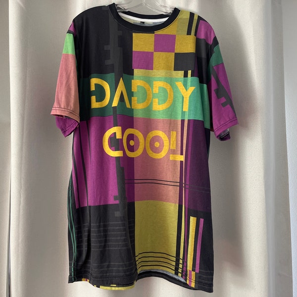 DADDY COOL Rave Shirt, 70s Disco Shirt, Soft Stretch Festival Tee ...