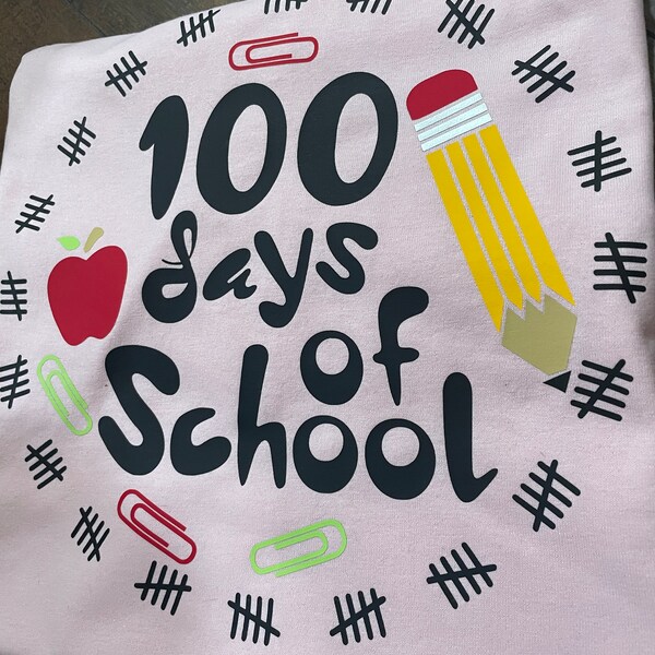 100 Days of School SVG, Back to School SVG, 100th Day of School SVG ...