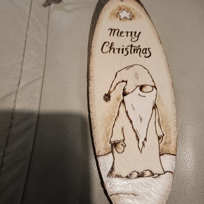 Original Mouse & Ladybird Pyrography Wall Art Rustic Home - Etsy