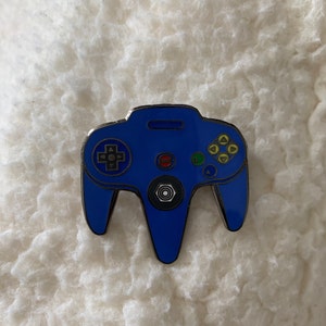 N64 Controller Nintendo Enamel Pin - Etsy