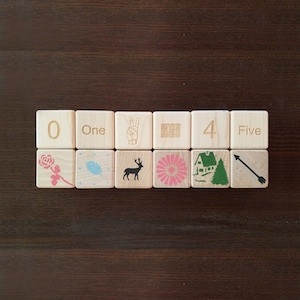 23 Pc Maple Chunky Building Blocks Toddler Chunky Set Wooden - Etsy