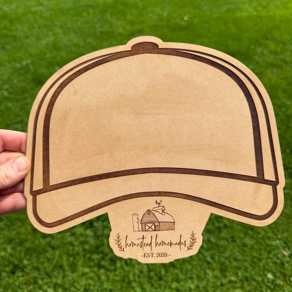Personalized Hat Bar Display, Trucker Hat Board, Trucker Hat Vision ...