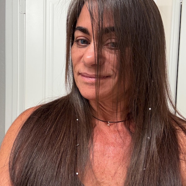 Swarovski Crystal Hair Extension Strands- to Be Bonded Into a Single ...