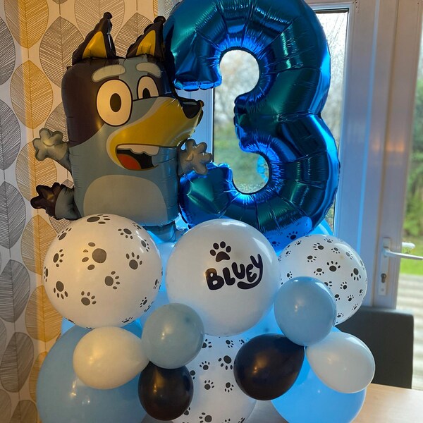 DIY Large Bluey Personalised Balloon Sculpture Kit | No Helium ...