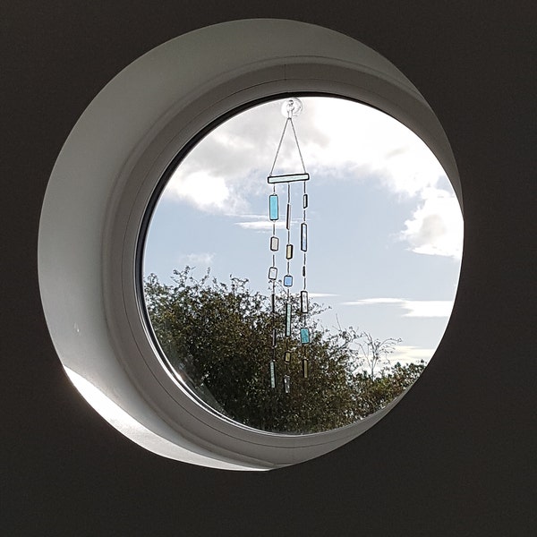 Stained Glass Fish Mobile - Fish Suncatcher - Fish Décor - Window ...