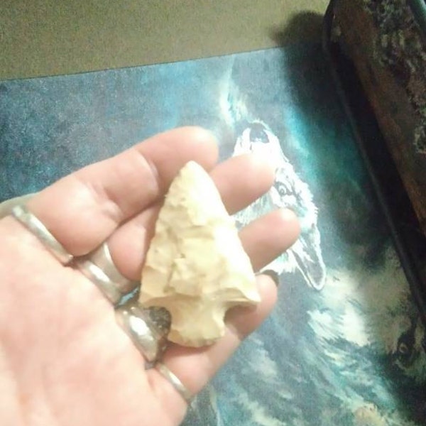 5 Paleo Flint Blade Tool Knife Point Arrowheads Indian Artifact - Etsy