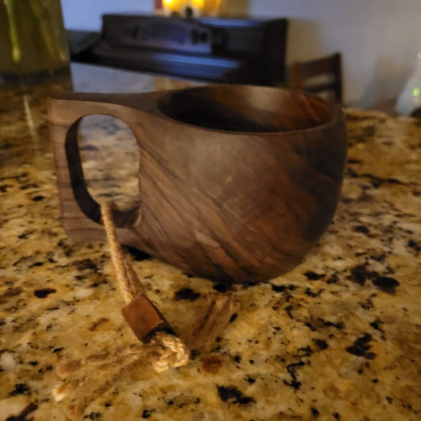 Hand-carved Scandinavian Kuksa Cup and Snack Bowl Set, Eco-friendly ...