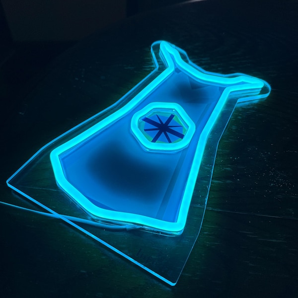 Runescape Twisted Bow LED Neon Sign | Old School Runescape Wall Art ...
