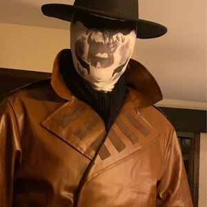 Rorschach Mask With REAL Moving Inkblots - Etsy