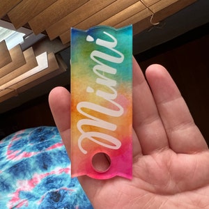 Stanley Name Tag, Personalized Name Plate for Stanley Tumblers ...