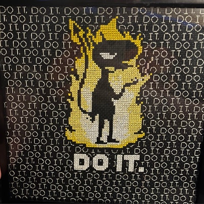 I'm a Sign, Not a Cop Lisa Simpson PDF Cross Stitch Pattern - Etsy