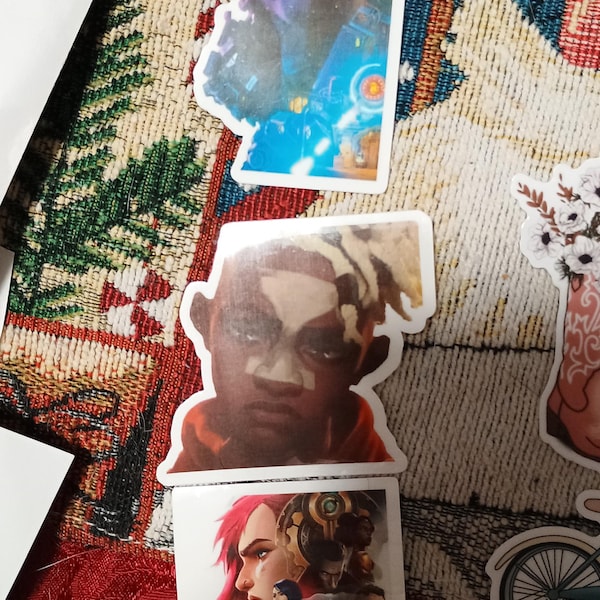 Arcane Sticker Pack - 18 Stickers From the Netflix Show, Arcane - Etsy