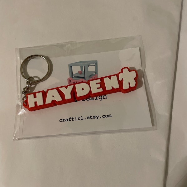 Personalized Roblox Keychain | Backpack Tag for Roblox Fan | Roblox ...