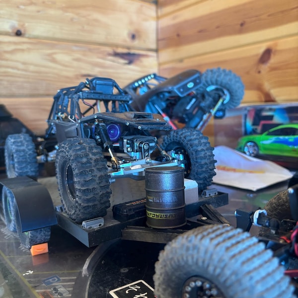 1/24 Scale SCX24 C10 & Bronco Rock Sliders, RC Crawler Accessories ...