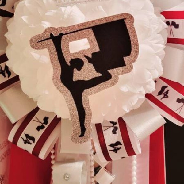 Color Guard Ribbon, 7/8" Grosgrain Ribbon, Color Guard Gift - Etsy