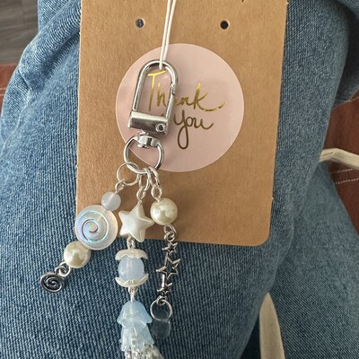 Bow & Heart Phone Charm / Phone Strap - Etsy