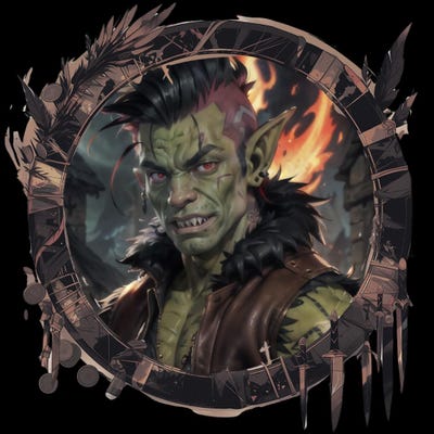 Vampire Token Frame. Digital Token for Tabletop, Dungeons and Dragons ...
