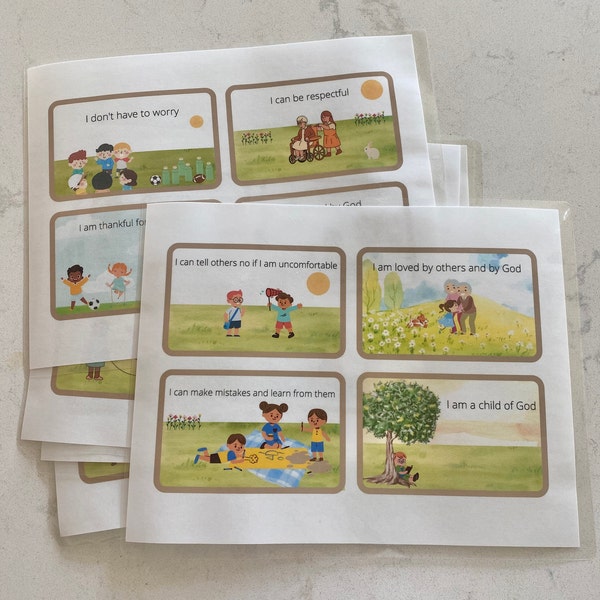 Philippians 4:8 Activity Pack for Kids, Think About Such Things, Bible ...