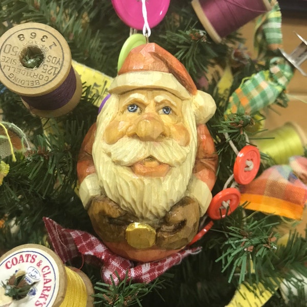 Santa Ornament 2005 Rough Out - Etsy