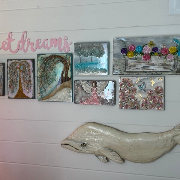 Yellow Cut Glass Cross With Yellow Crushed Glass Accents, Religious ...