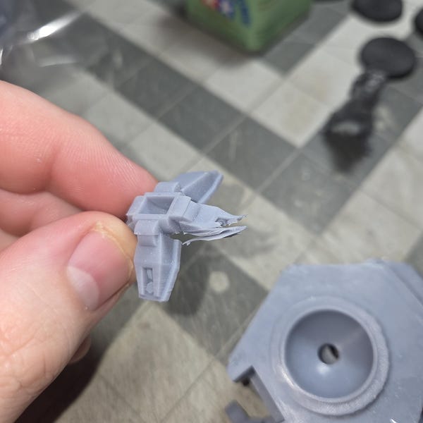 Nyphia-class Secutor Construct for Sci-fi 28mm/32mm Tabletop Wargames ...