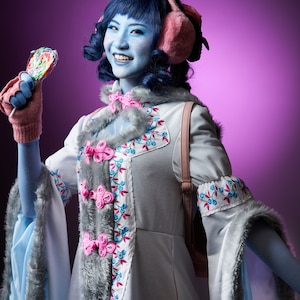 Winter Jester Cosplay Sewing Pattern, Jester's Winter Coat Costume ...