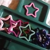 10,20,50pcs Star Key Rings,colorful Key Rings,star Shaped Keyring,split ...