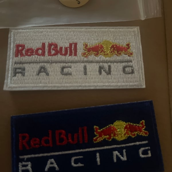 5 Red Bull Patch Moto - Etsy