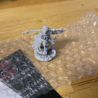 Elf Lancer Miniature 32mm Scale Tabletop Gaming Dnd Miniature Dungeons ...