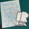 Sonic the Hedgehog , Shadow the Hedgehog Ghost Vinyl Stickers | Glossy ...