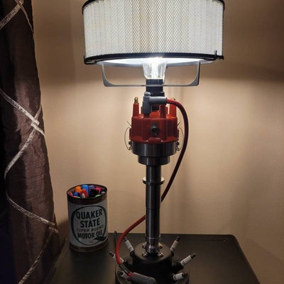 The Original Distributor Lamp by Speed Lamps Mancave Chevy Ford Mopar ...