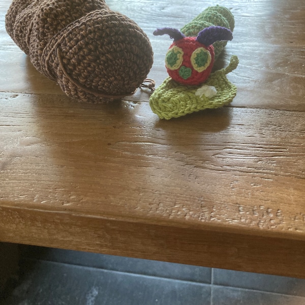 Crochet Caterpillar Life Cycle Play Set Pattern - the Very Hungry ...
