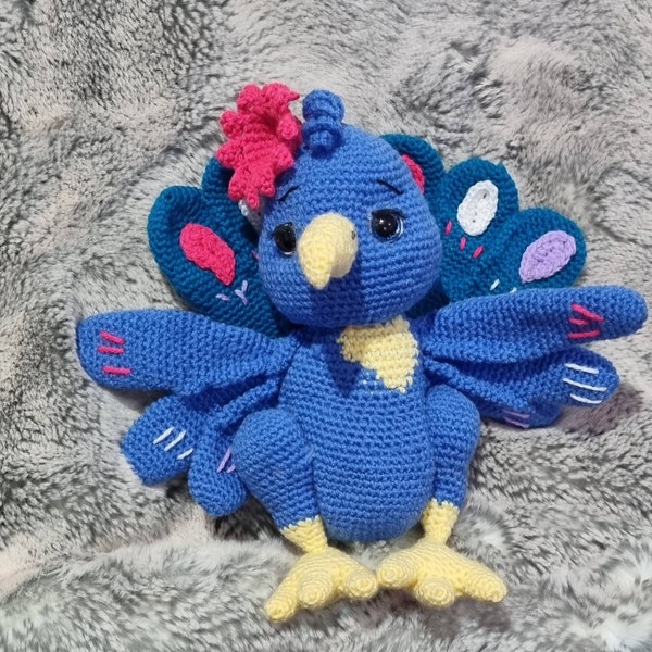 Crochet Pattern Firebird , Amigurumi Bird Tutorial, Pattern Bird, English Pattern Bird, PDF - Etsy