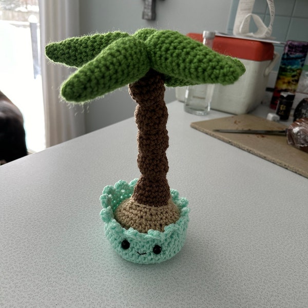 Palm Tree Crochet Pattern! PATTERN ONLY Instant DOWNLOAD! Amigurumi ...