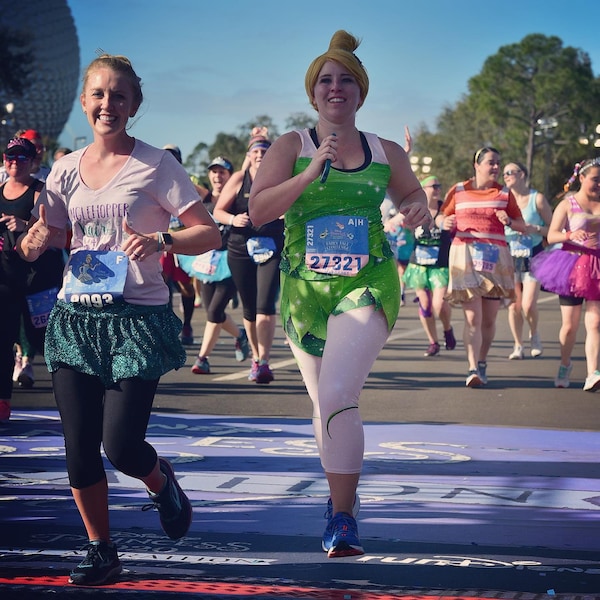Tinker Fairy Inspired Running Costume Leggings for Princess Run ...
