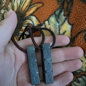 Personal Rune Casting & Rustic Forged Totem - Etsy