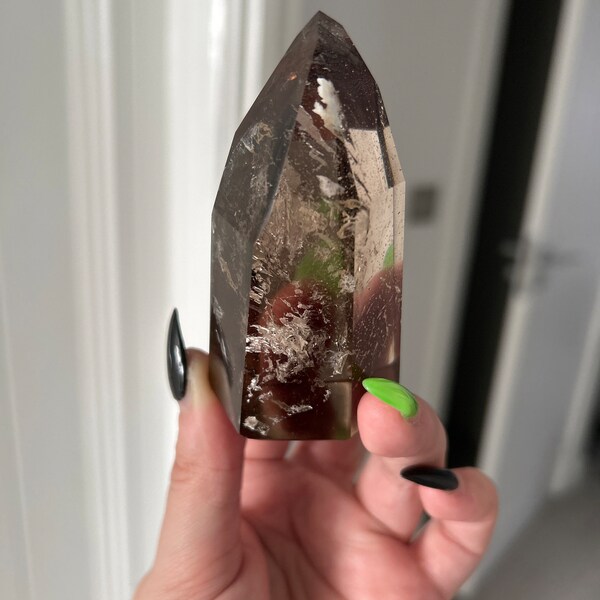 Forest Epidote With Quartz Raw Cluster Specimen Quartz Crystal High ...