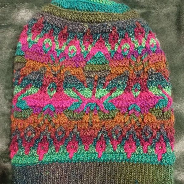 Crochet Sweater PATTERN Leaf Yoke Women Top, Jumper, Pullover Lace Yoke ...