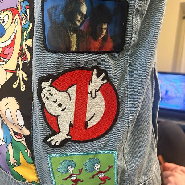 Scary Movie Patch, Horror, Creepy, Patch, Decoration, Flair, Iron On ...