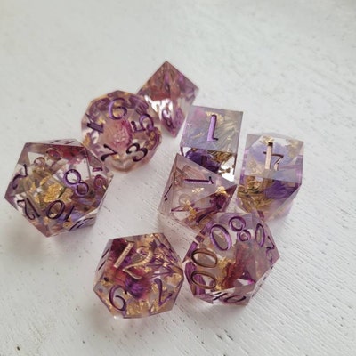 Channel Divinity 7 Piece D&D Dice Set - Etsy