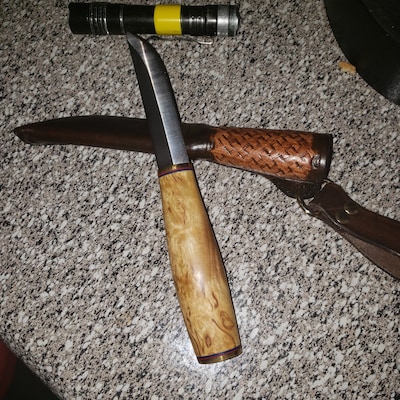 Geralt's Hunting Knife From Witcher 3 Custom Witcher Knife , Handmade ...