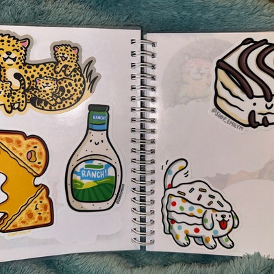 Cinnamon Roll Sticker Weatherproof Vinyl Sticker Waterproof Sticker ...