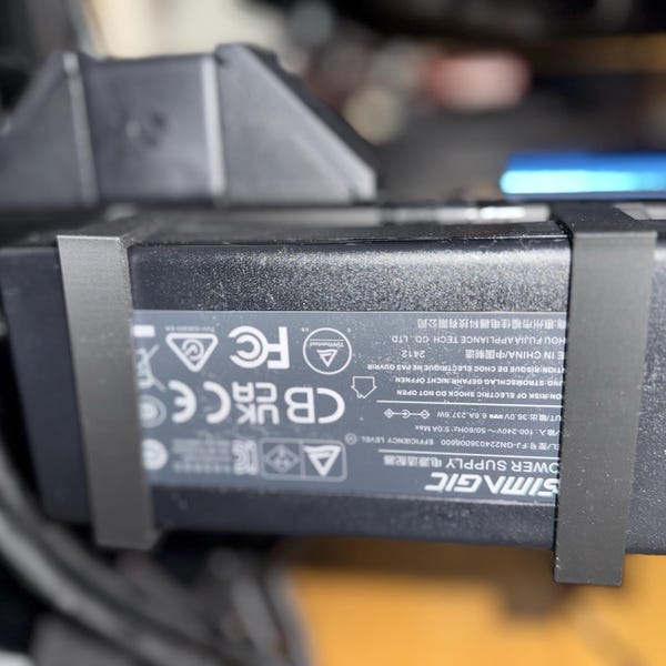 Fanatec CSL DD 8nm Power Brick Mount for Aluminum Profile Sim Rigs ...