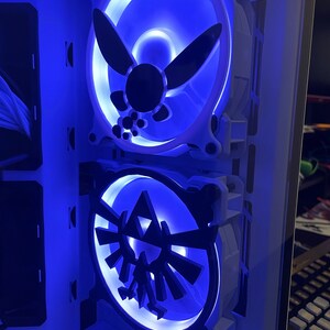 Navi Multicolor Artisan Gaming Computer Fan Shroud / Grill / Cover ...