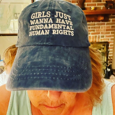 Girls Just Wanna Have Fundamental Human Rights Hat, Feminist, Abortion ...