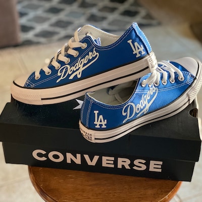 LA Dodgers Shoes - Etsy